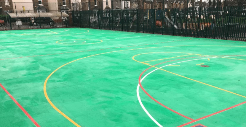 Netball Court Markings | Thermoplastic Netball Lines